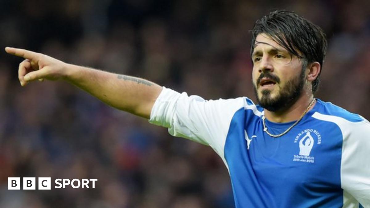 Rangers: Rino Gattuso wants return to Ibrox as manager - BBC Sport