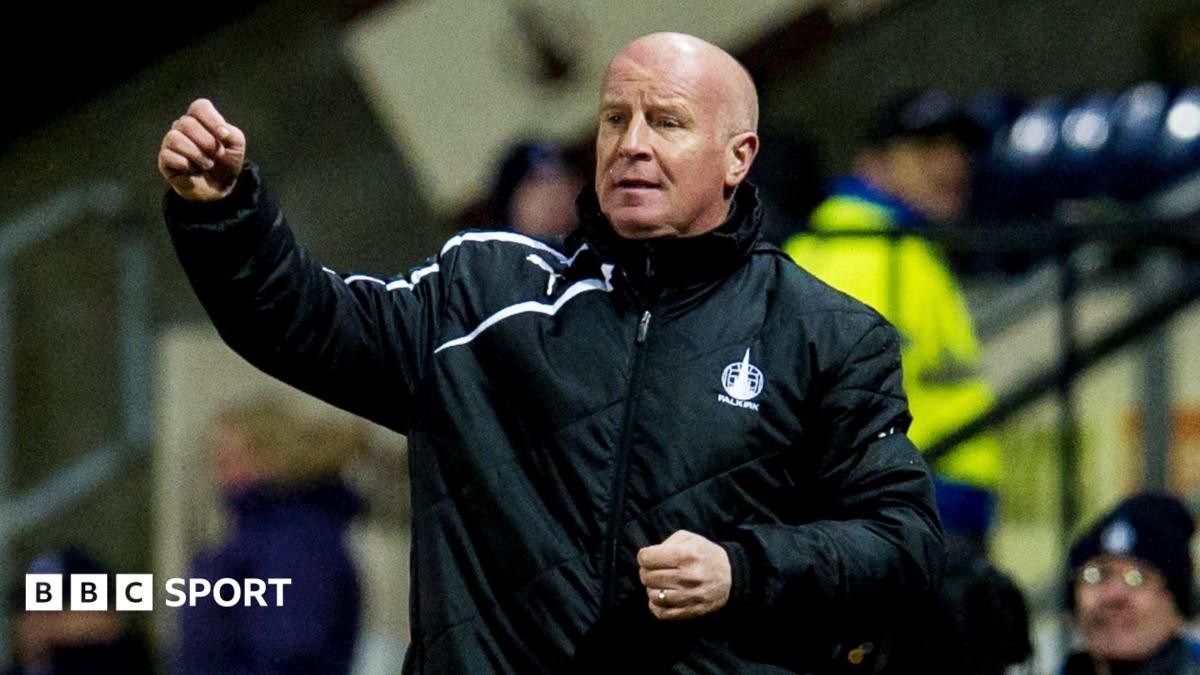 Falkirk 1-1 Rangers: Peter Houston targets better goals return - BBC Sport