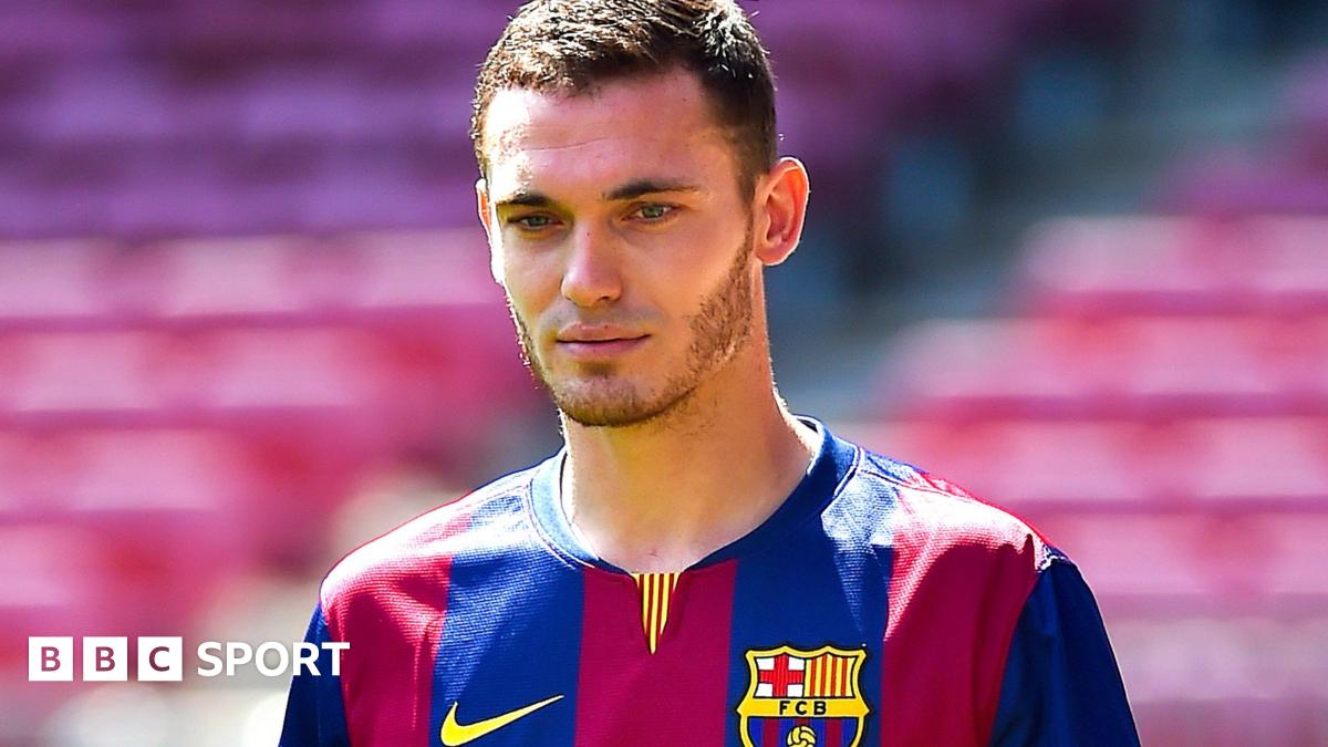 Thomas Vermaelen back in training at Barca after surgery - BBC Sport