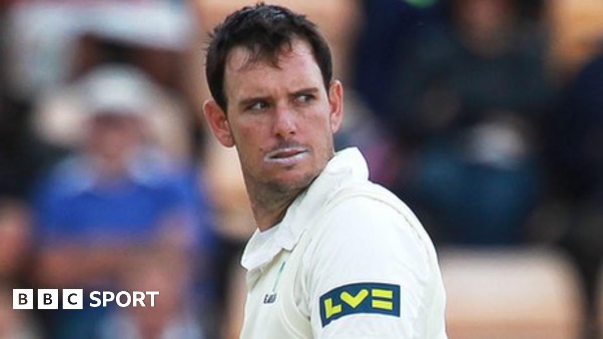 Jim Allenby left Glamorgan after captaincy snub - Maynard - BBC Sport