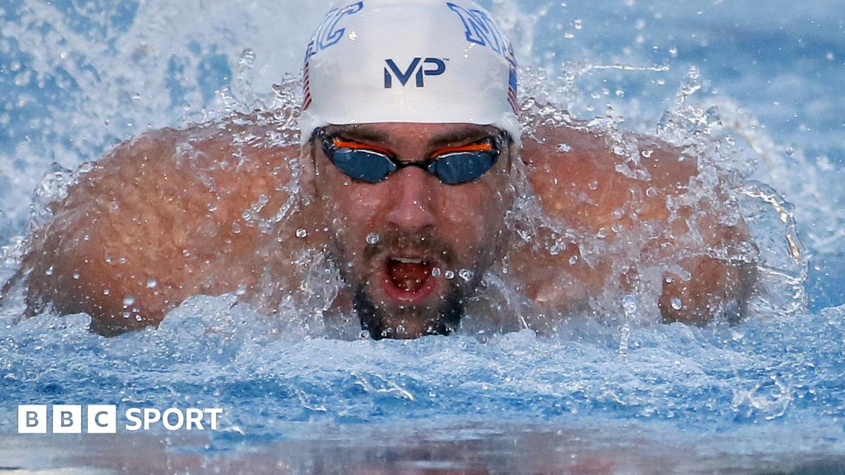 Michael Phelps returns from six-month suspension with victory - BBC Sport