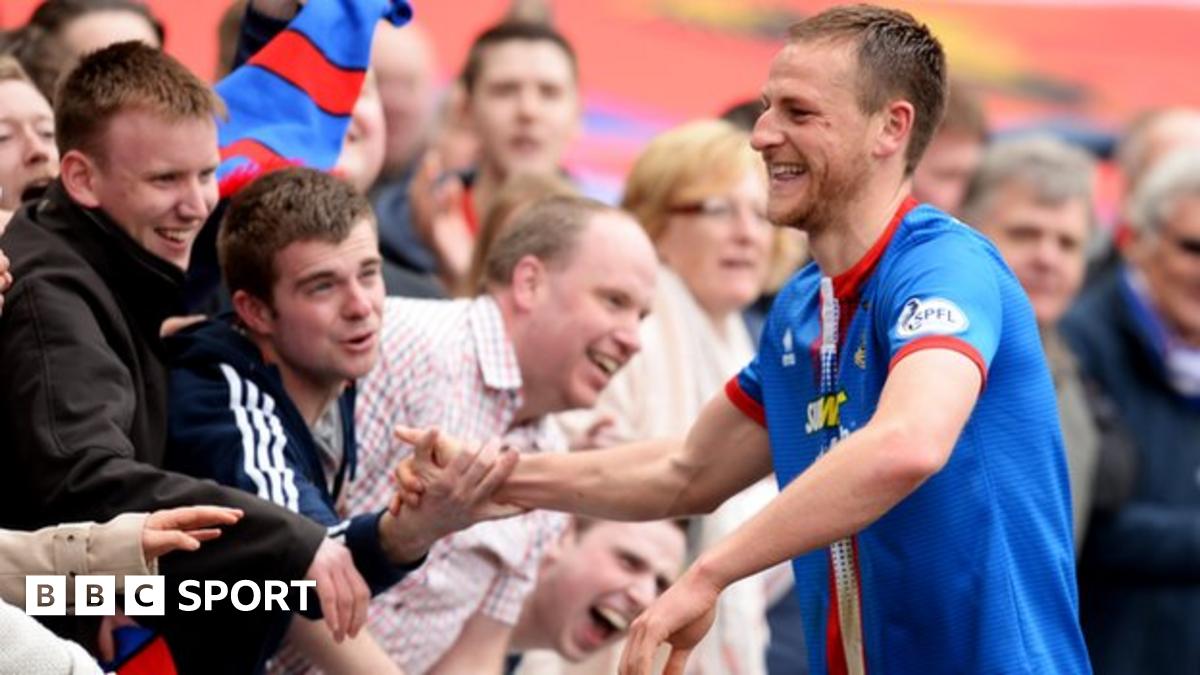 Inverness CT: Double cup final blow for Gary Warren - BBC Sport