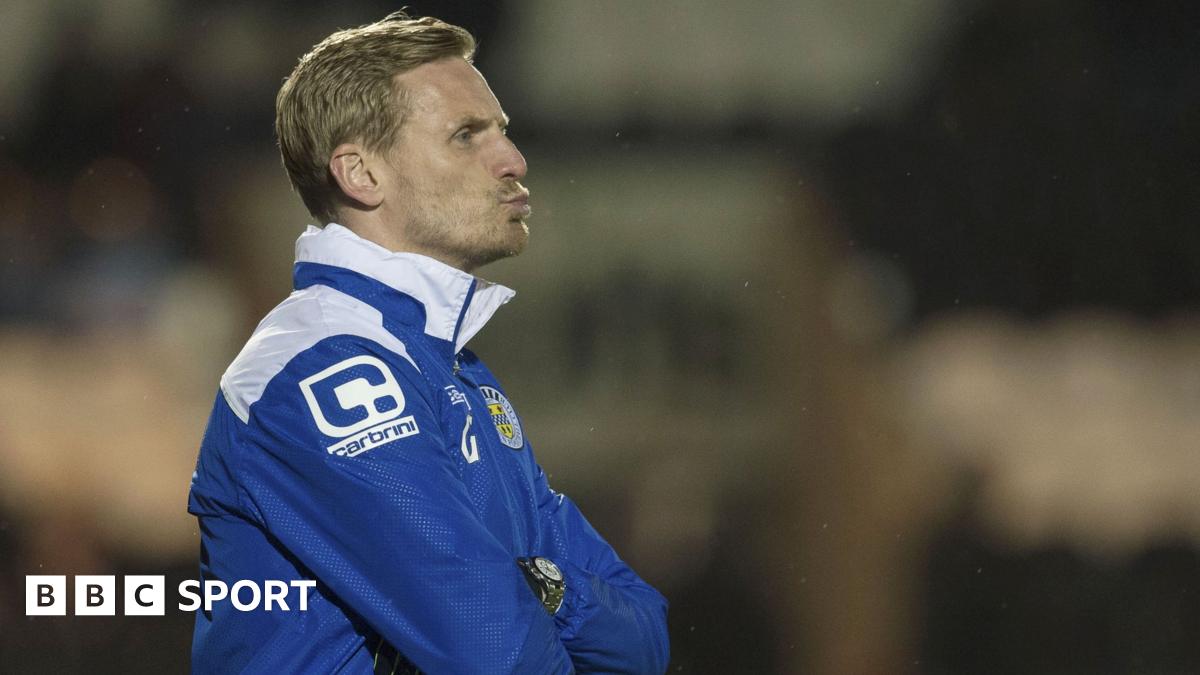 St Mirren: Gary Teale has 'passion' to stay on after relegation - BBC Sport
