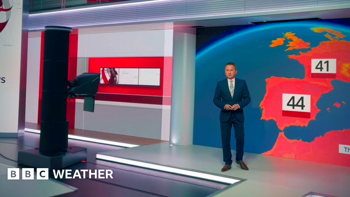 Matt Taylor looks back at 70 years of TV weather - BBC Weather