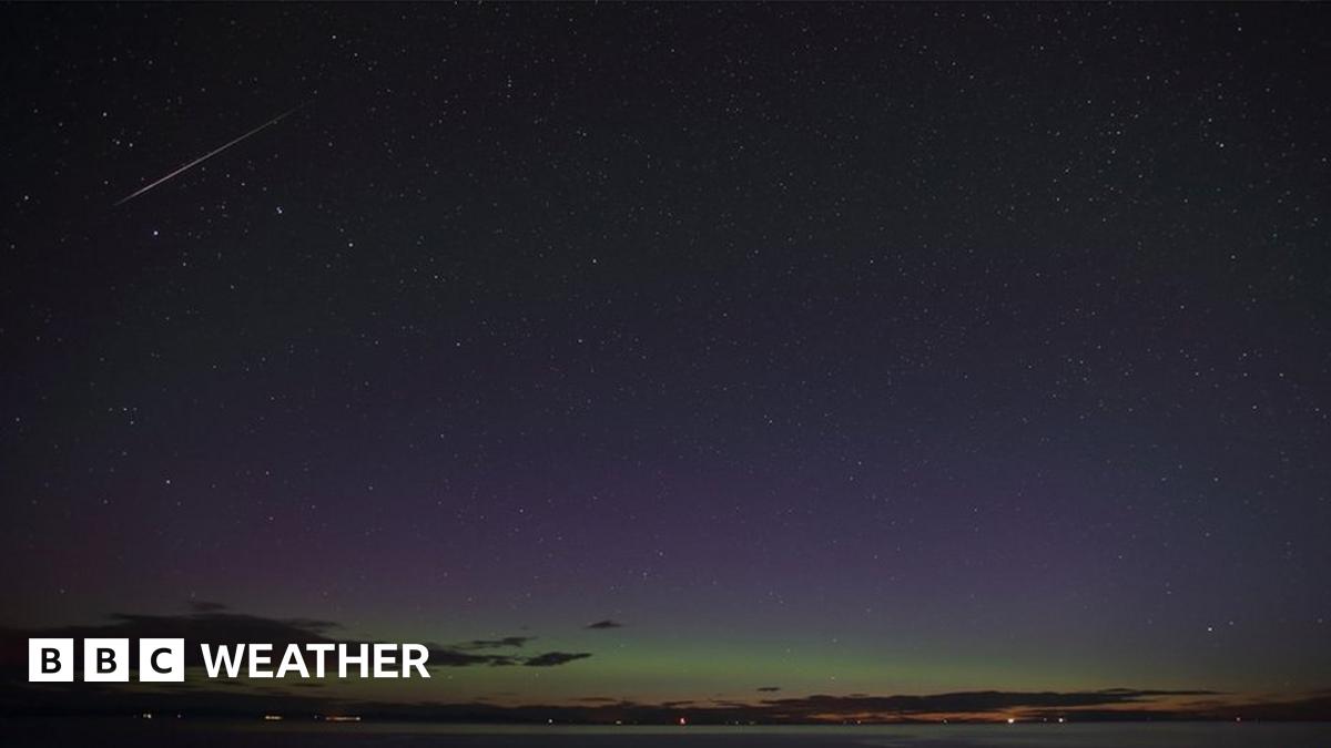 Perseid meteor shower - BBC Weather