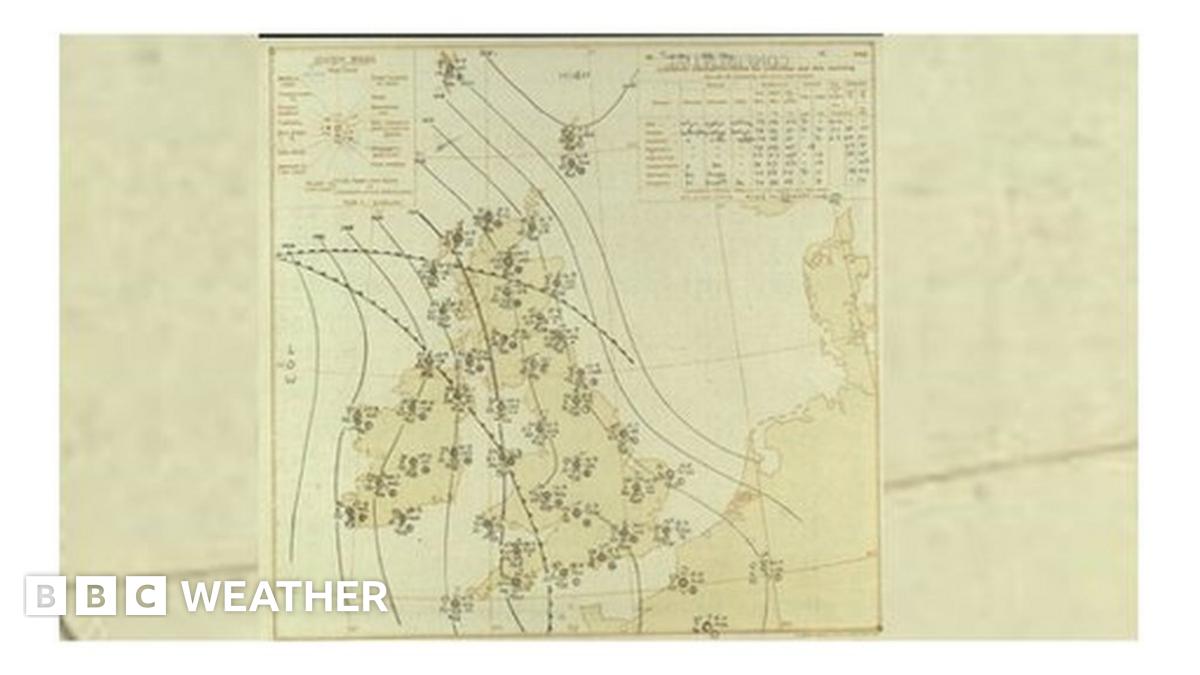 When weather forecasts were top secret - BBC Weather