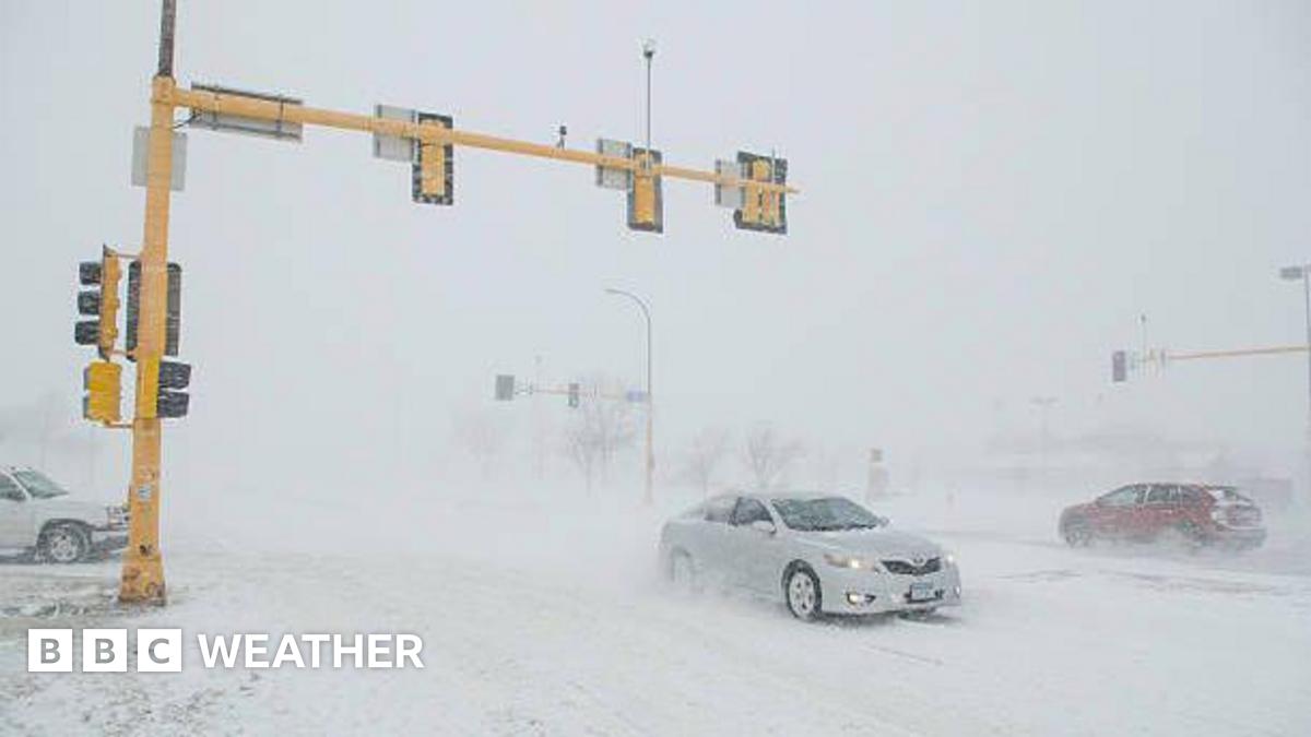 US winter storm to bring blizzard conditions to Midwest - BBC Weather