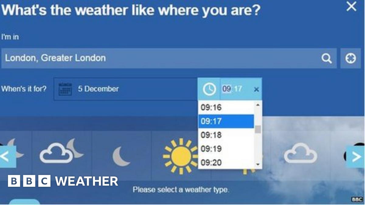 Getting the most from Weather Watchers - BBC Weather