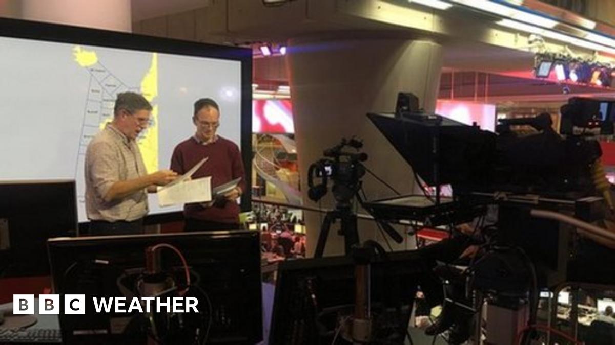 Behind the scenes of the Shipping Forecast - BBC Weather