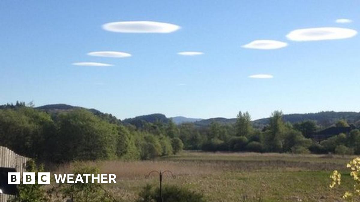 Gallery: UFOs over Scotland - BBC Weather