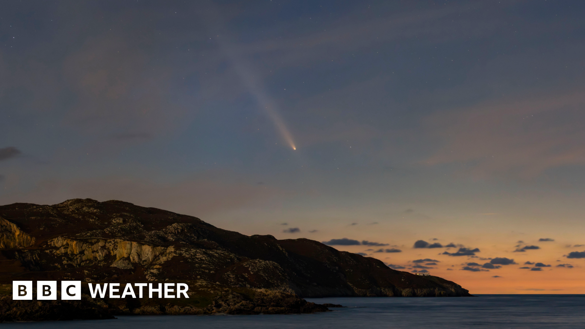 Comet A3: Where to see it in last chance for 80,000 years - BBC Weather