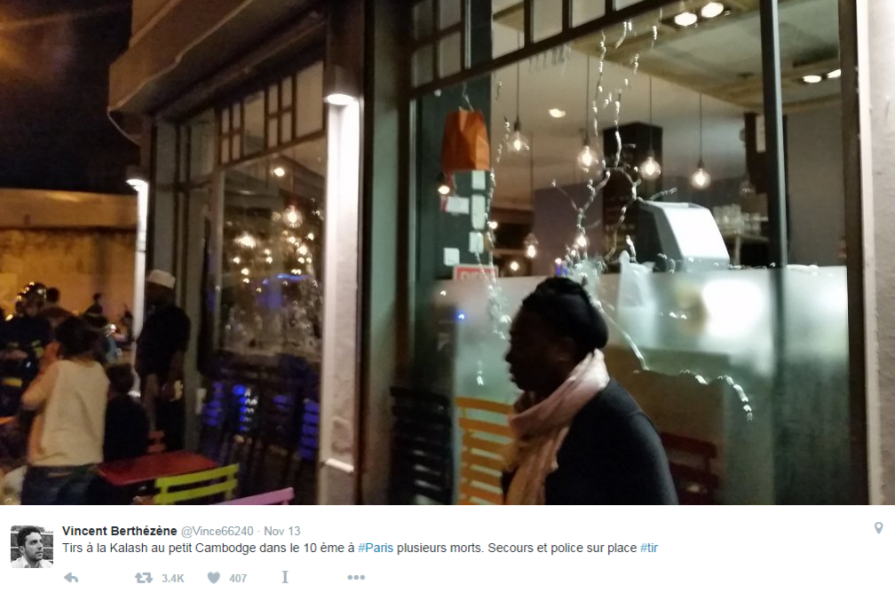 How the Paris attacks unfolded on social media - BBC News