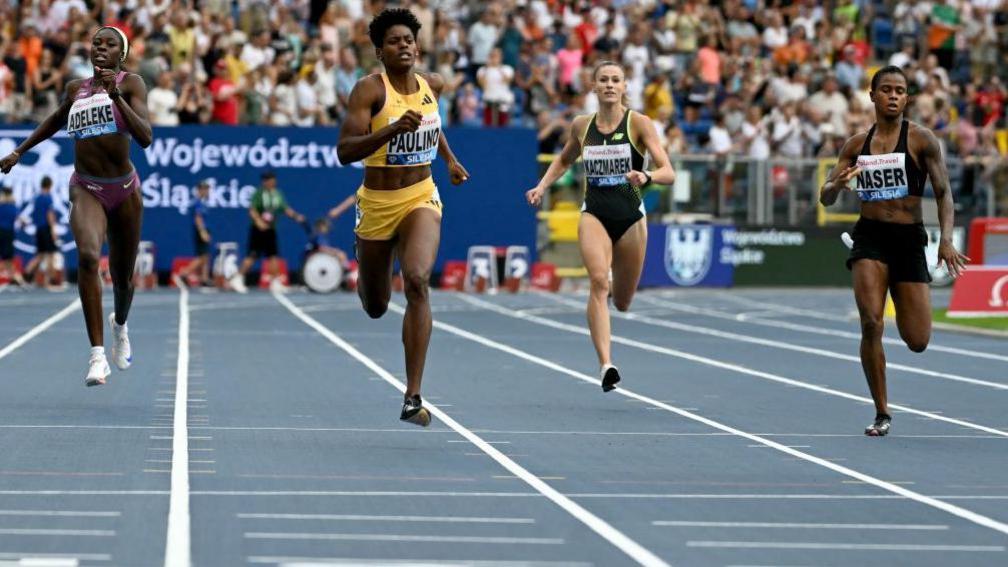 Rhasidat Adeleke: Irishwoman fourth again in Poland as Olympic podium ...