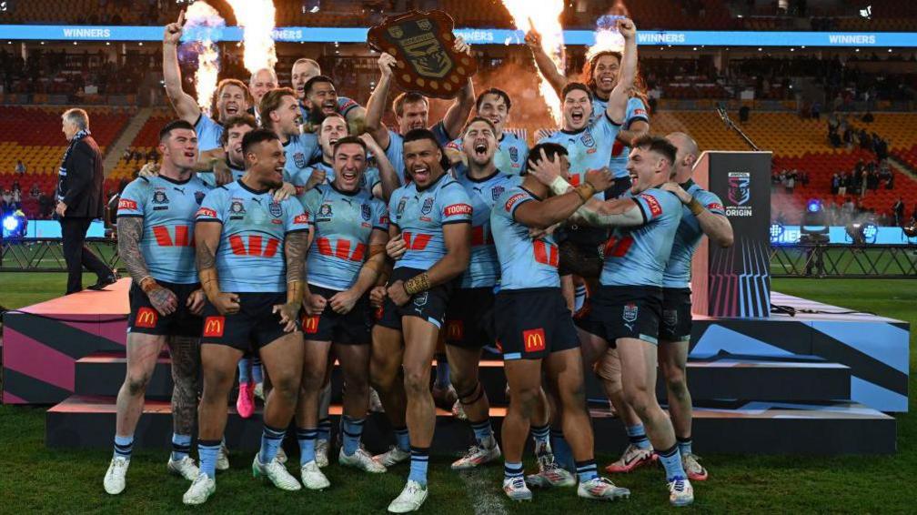 State of Origin 2024: New South Wales win first title since 2021 - BBC ...