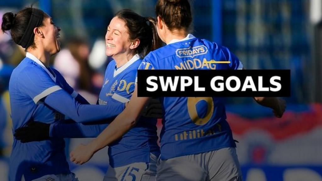 Watch: Sunday's SWPL goals - BBC Sport