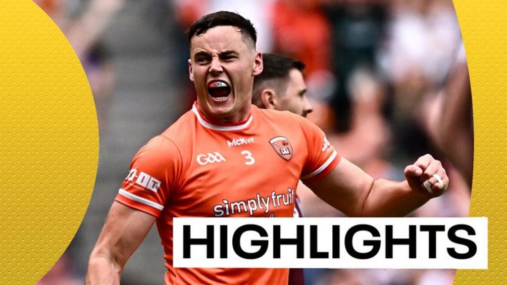 Watch: Armagh end 22-year wait for Sam - BBC Sport