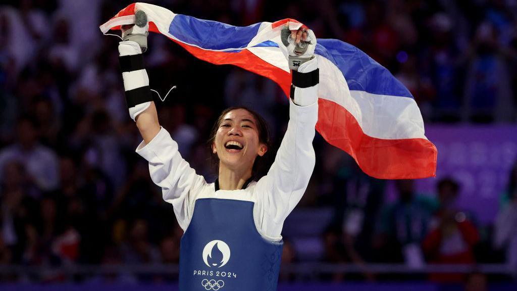Olympics Paris 2024: Panipak Wongpattanakit retains Olympic taekwondo ...