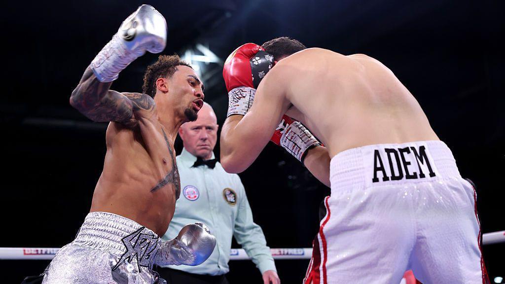 Ben Whittaker result: Ben Whittaker seals stunning knockout win against Benjamin Gavazi - BBC Sport