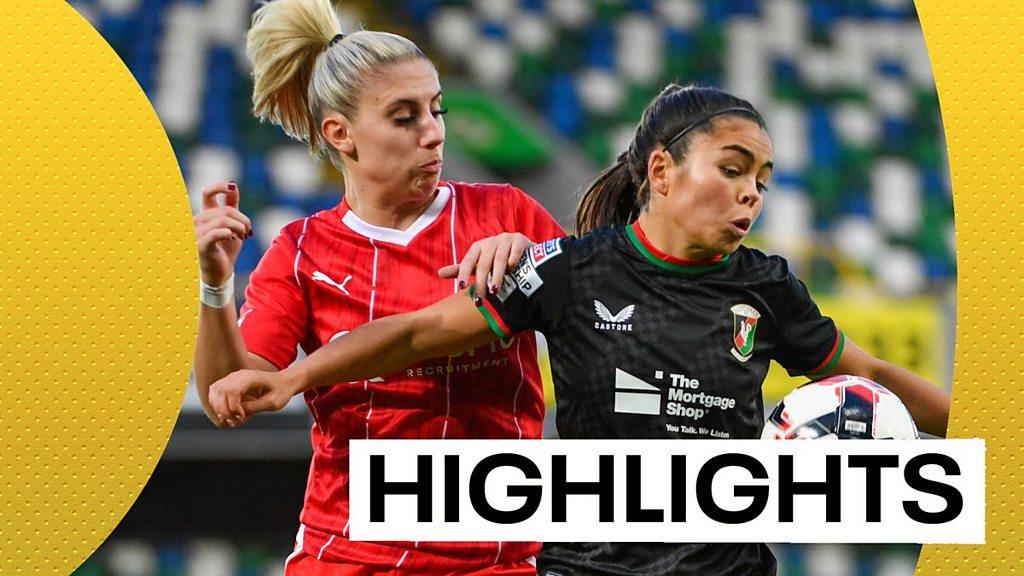 Watch: Holders Glentoran retain Women's Challenge Cup to complete ...