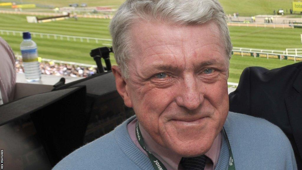 John Hanmer: Former BBC Grand National commentator dies aged 82 - BBC Sport