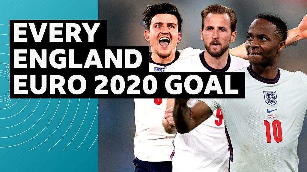 Euro 2020: Watch every England goal from Euro 2020 - BBC Sport