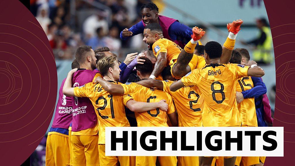 World Cup 2022: Netherlands 3-1 USA - highlights - BBC Sport