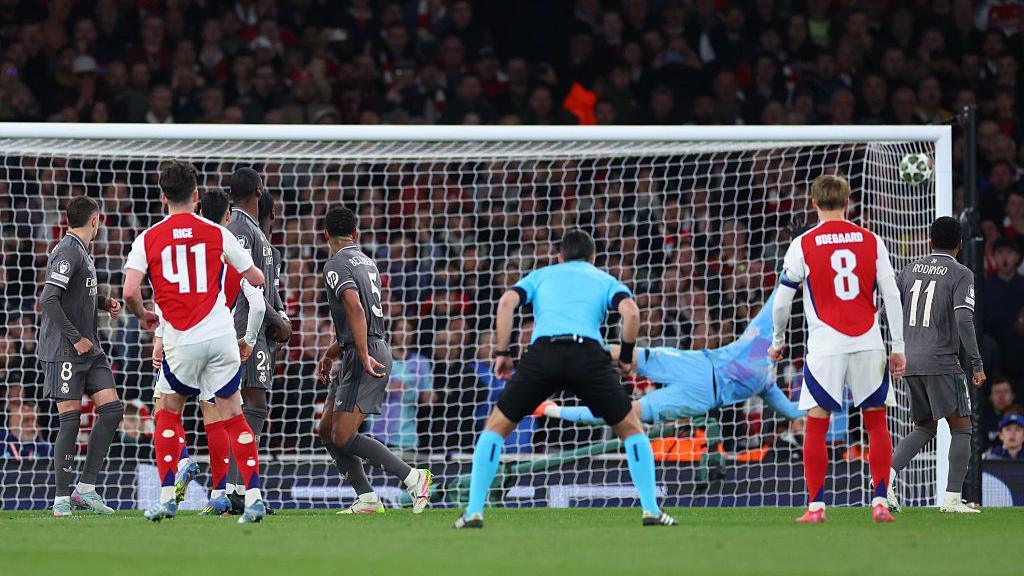 Arsenal 3 0 Real Madrid Declan Rice Goals In Pictures BBC Sport
