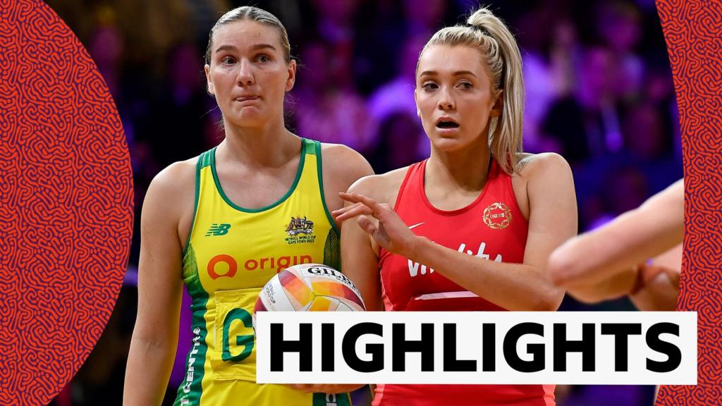 Netball World Cup final highlights: Australia beat England 61-45 - BBC ...