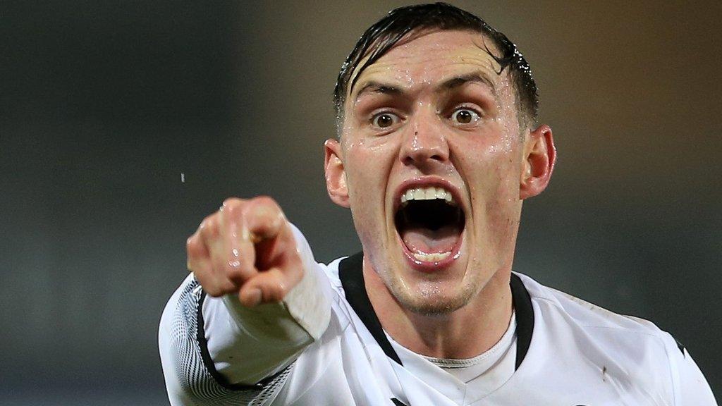 Connor Roberts says he cried when Swansea dropped out of the top flight ...