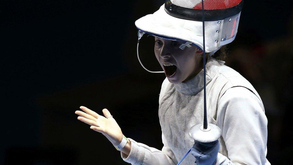Rio Olympics 2016: Canadian fencer Eleanor Harvey stuns world number ...