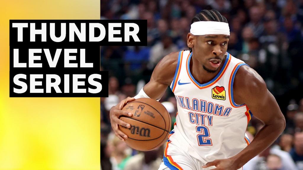 NBA: Thunder beat Mavericks to level series at 2-2 - BBC Sport