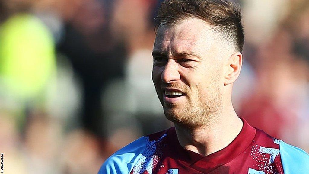 Ashley Barnes: Burnley striker fined £7,500 for 'insulting words' in ...