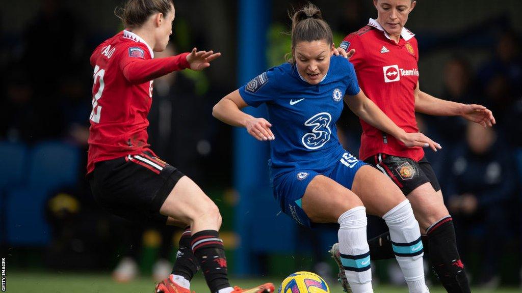 WSL title race: Chelsea in the box seat as battle goes to final day of ...