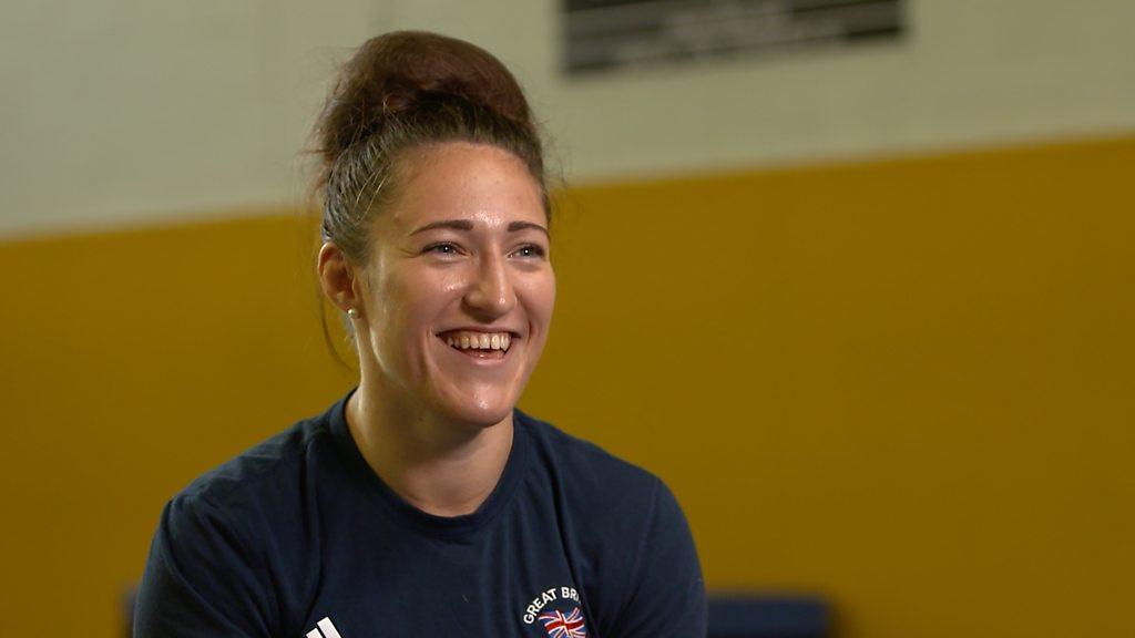 'My mum's told me to start winning golds' - Natalie Powell - BBC Sport
