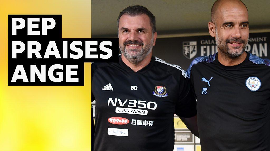 Man City v Tottenham: Pep Guardiola says Spurs boss Ange Postecoglou ...