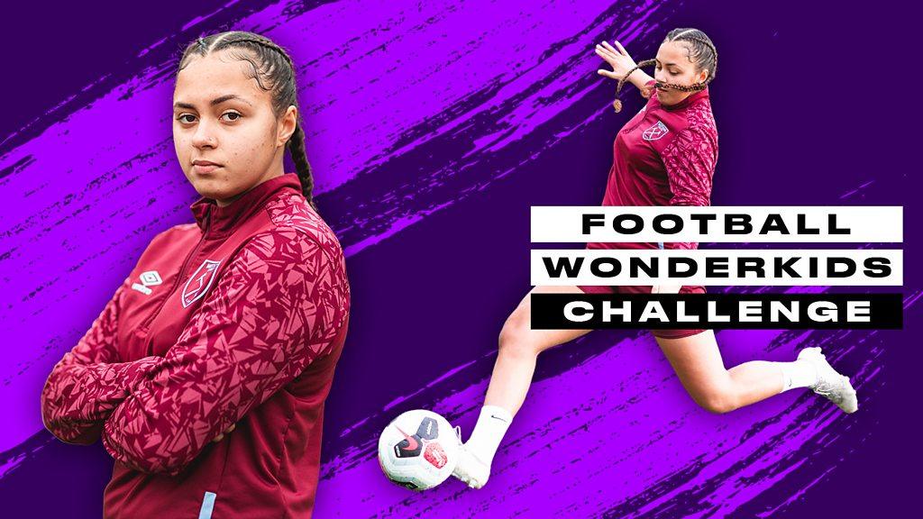West Ham's Jess Wallace takes on BBC Sport's Wonderkids challenge - BBC ...