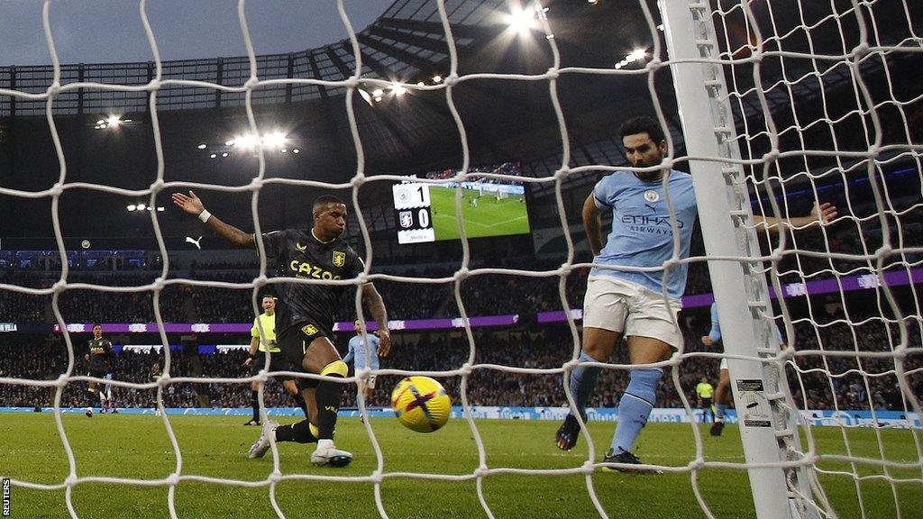 Man City 3-1 Aston Villa: Three first-half goals give defending ...