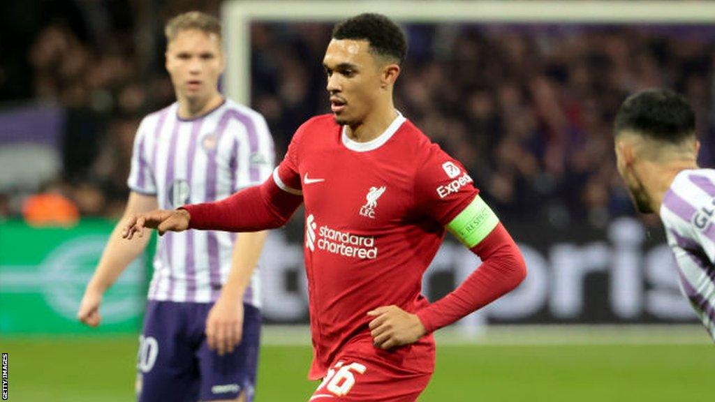 Trent Alexander-Arnold: Liverpool defender says he is embracing 'hybrid ...