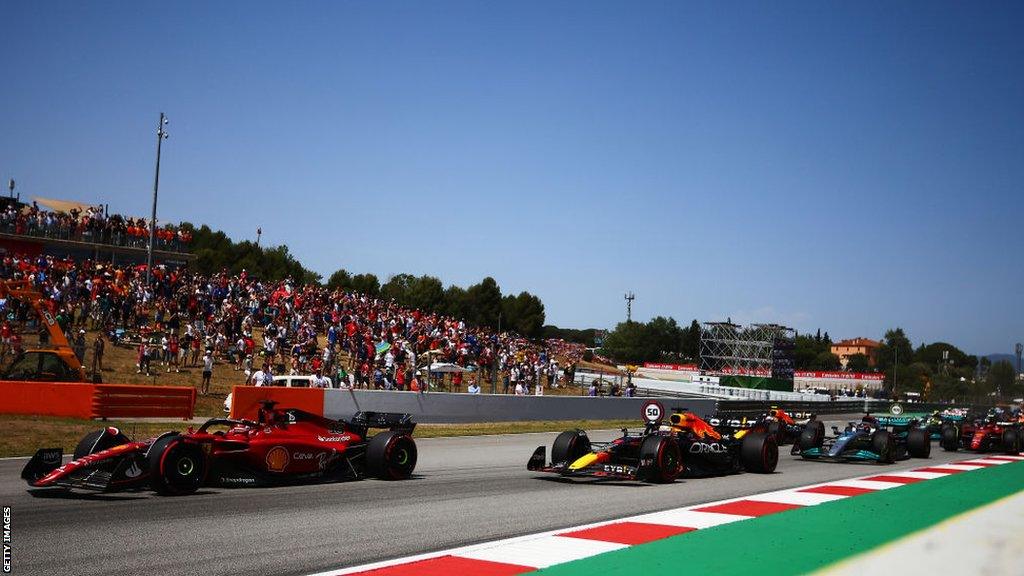 Spanish Grand Prix to run on faster circuit layout in 2023 - BBC Sport