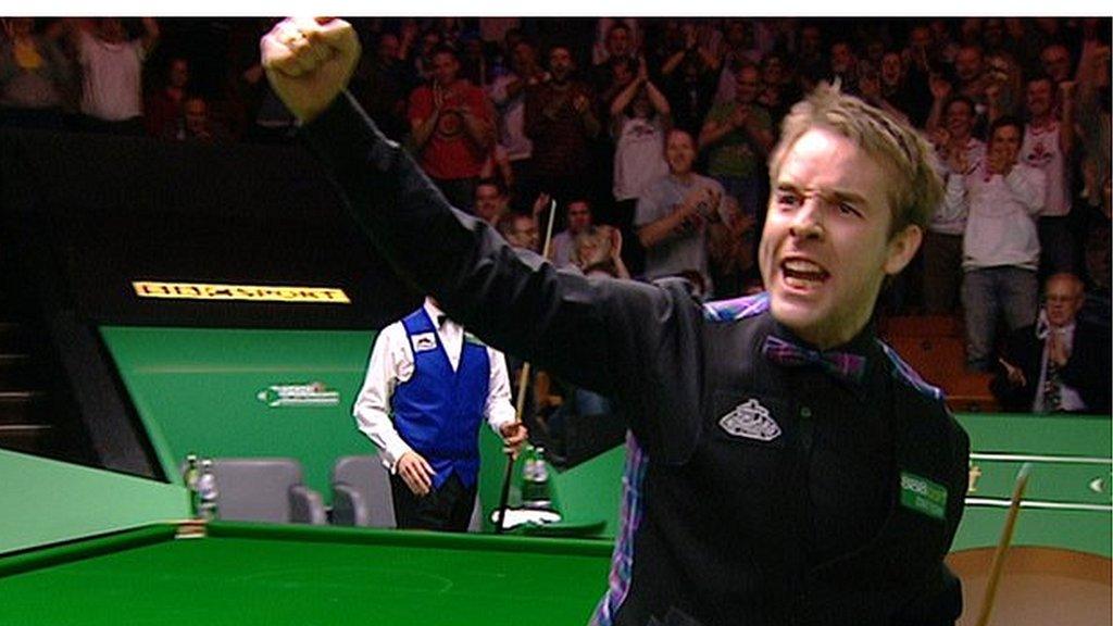 World Championship Snooker: Archive - Carter's Crucible 147 - BBC Sport