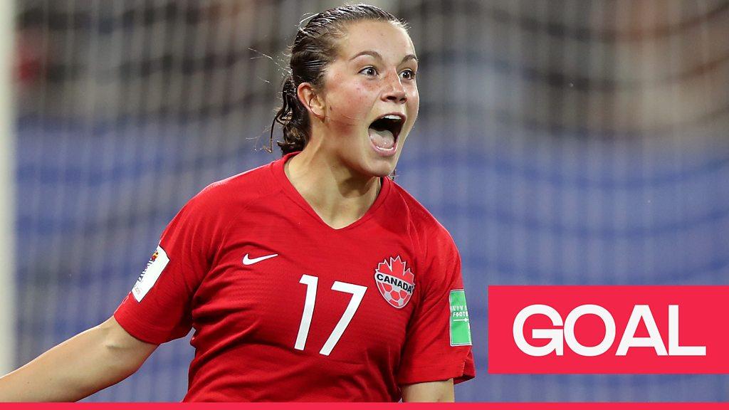 Women's World Cup 2019: Jessie Fleming opens up the scoring for Canada ...