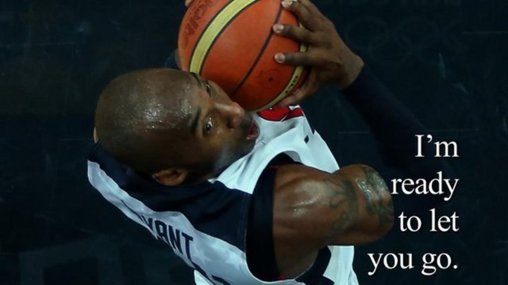 Kobe Bryant's poem 'Dear Basketball' as he announces retirement - BBC Sport