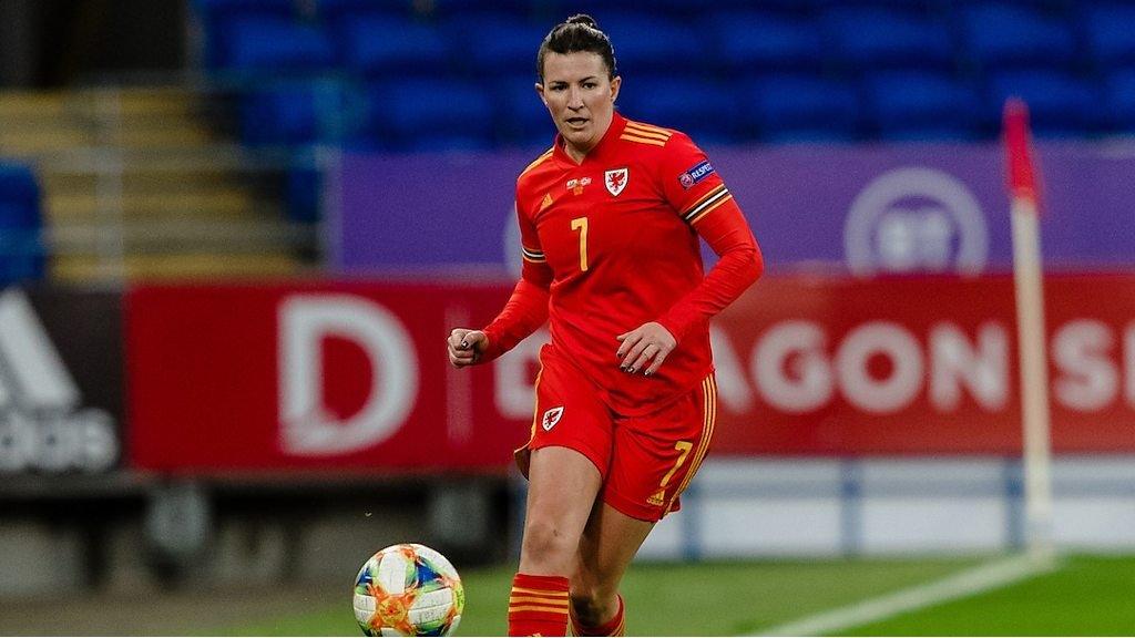 Watch some of the best goals from Helen Ward's Wales career - BBC Sport