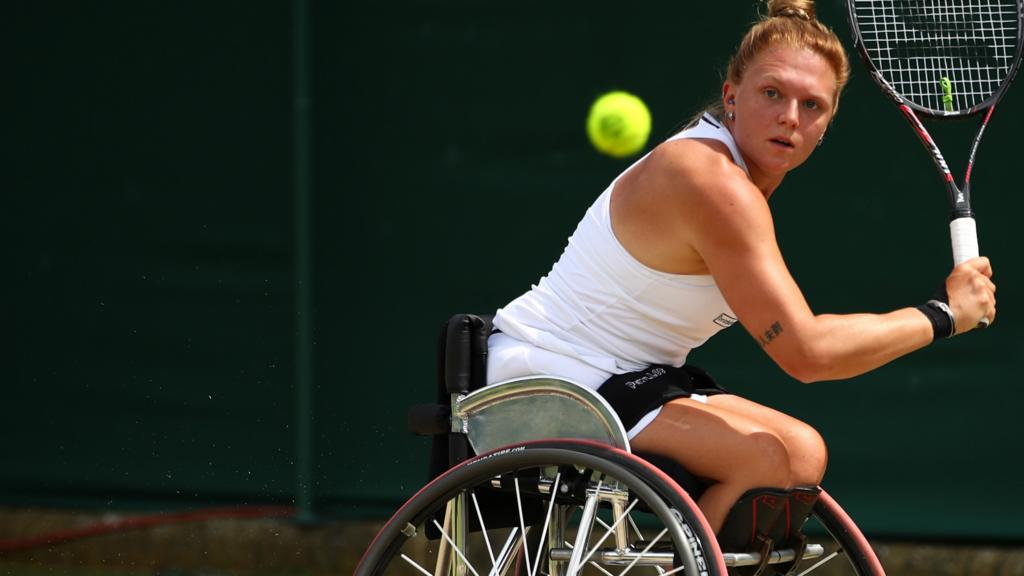 Wimbledon 2016: Yui Kamiji/ Jordanne Whiley v Jiske Griffioen/ Aniek ...