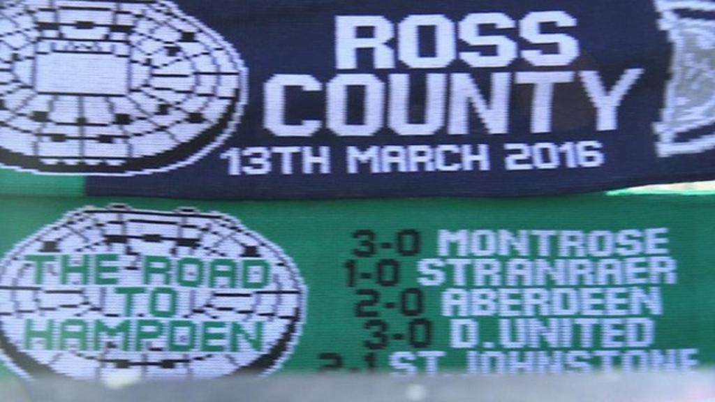 Hibs and Ross County fans up for League Cup final - BBC Sport