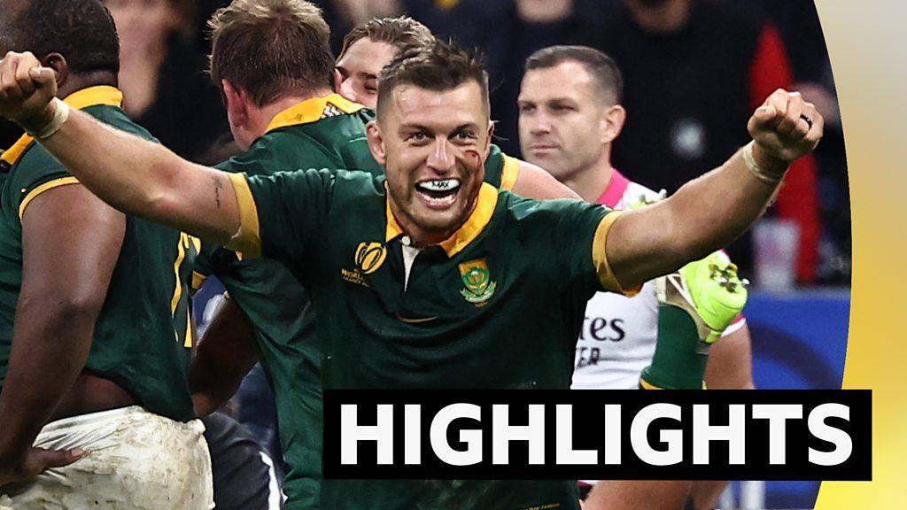 Rugby World Cup final highlights: Pollard kicks South Africa to final ...