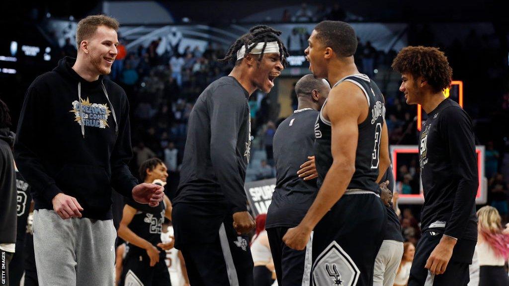 NBA: San Antonio Spurs beat Cleveland Cavaliers as Keldon Johnson ...