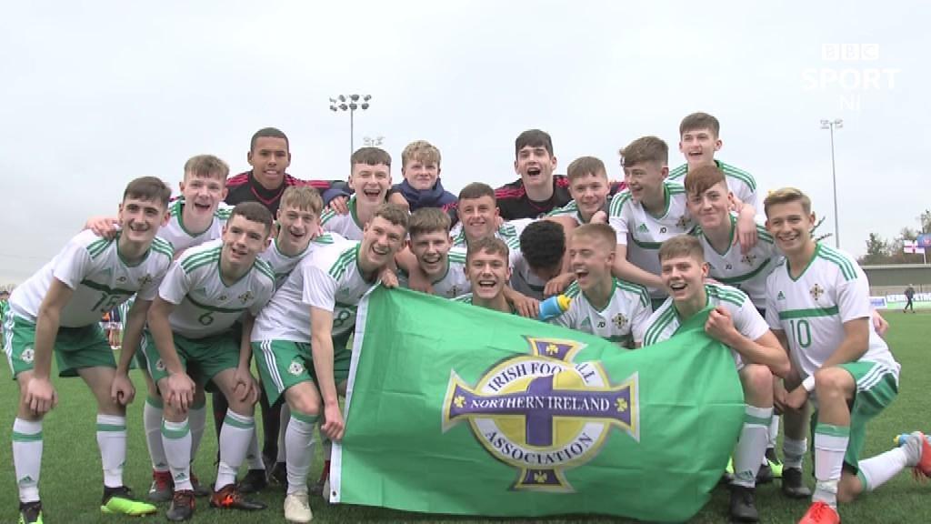 NI U16 Schoolboys win Victory Shield for second time in history - BBC Sport
