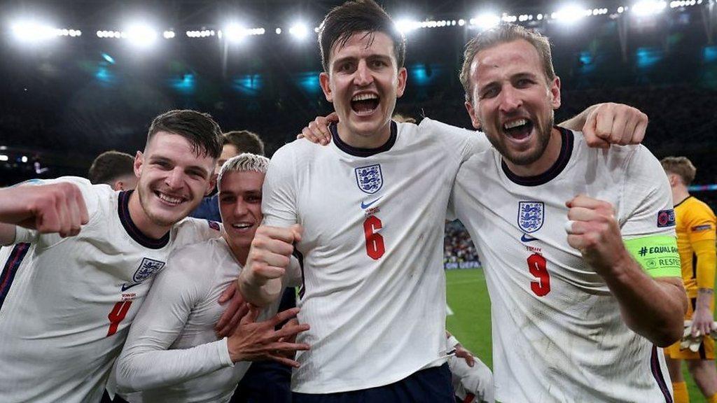 Euro 2020: England win semi-final against Denmark in tense match - BBC ...