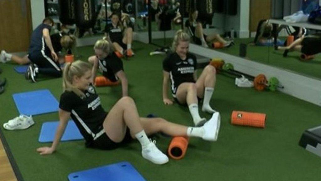 Brighton & Hove Albion Women: Behind the scenes with the WSL side - BBC ...